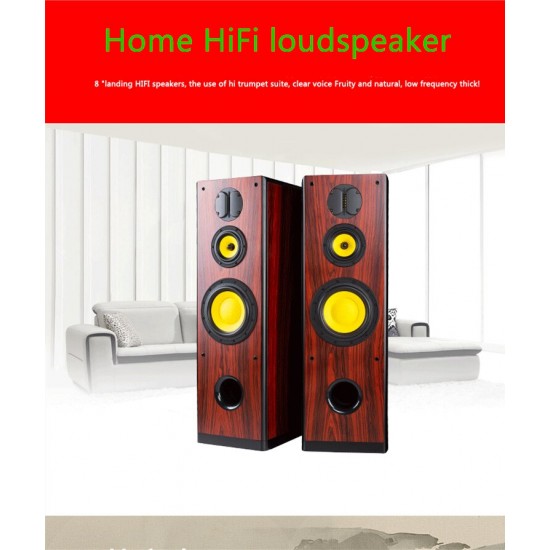 HiVI M-078 HiFi hi-end speaker 8 inch floor speaker uses Hivi D8G F5 ...