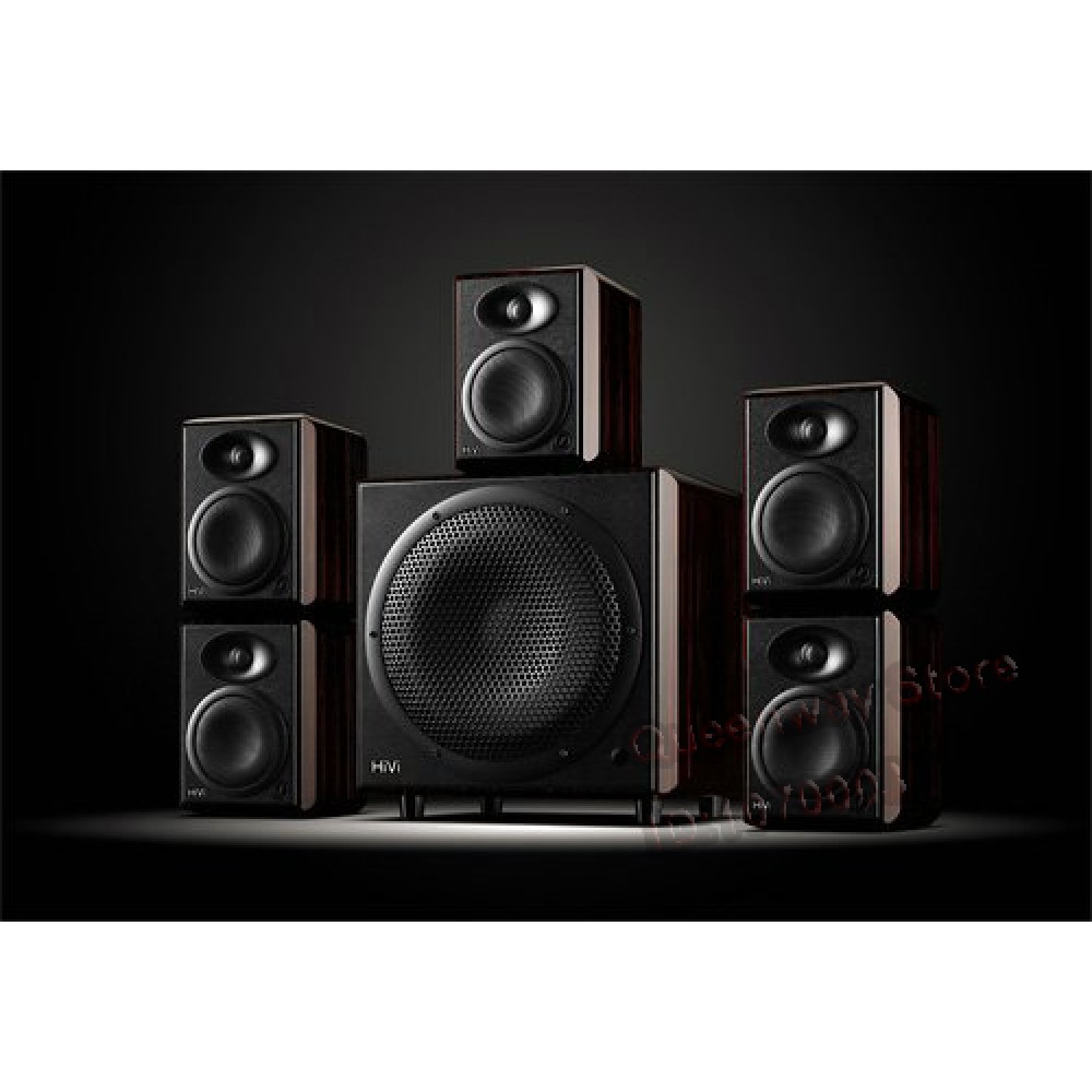 HiVi Swans H4 5.1 Channel Monitor Speakers HIFI Active Home Theater ...