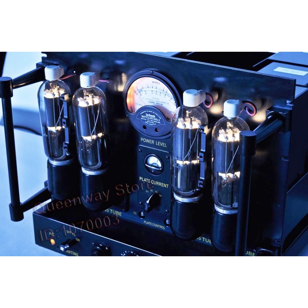 Line Magnetic Tube Amplifier Analog Sound 805 A Integrated Dual Channel ...