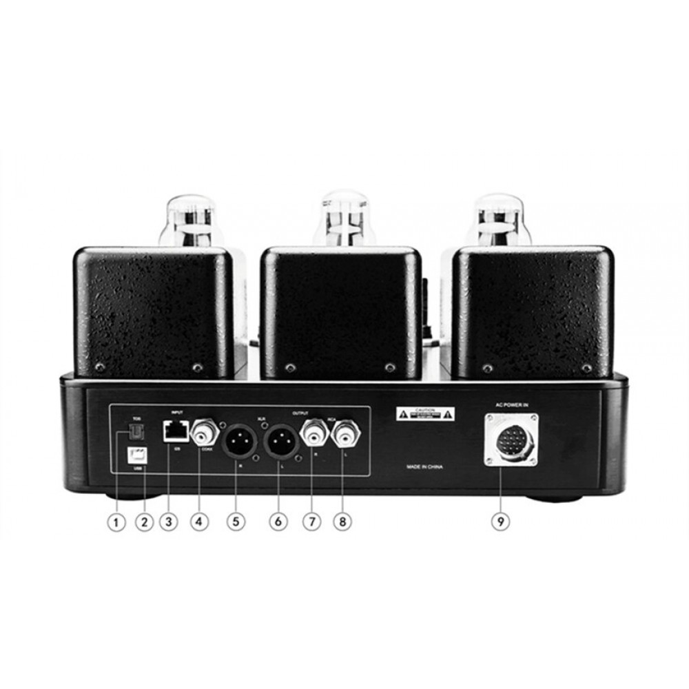 Little Dot A1 6SH7 Vacuum Tube Decoder ES9038PRO DSD512 DAC Decoding ...