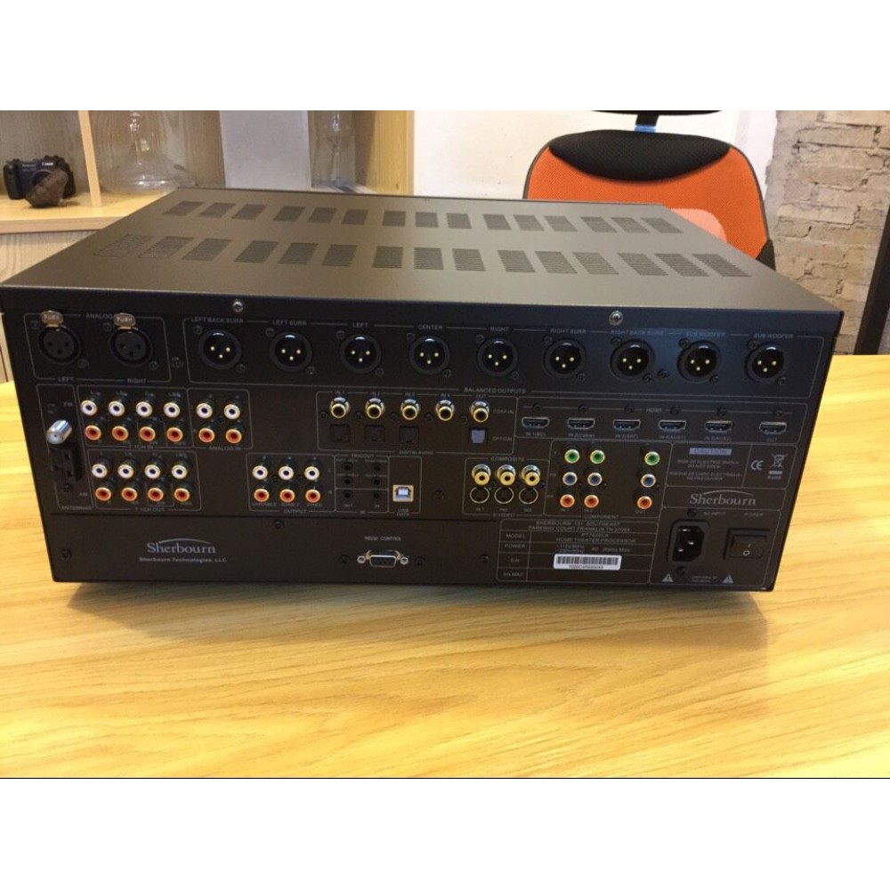 Sherbourn Expo 7020c4 home theater decoder preamp with independent ...