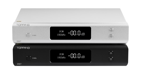 TOPPING DM7 8 Channel USB DAC ES9038PRO Decoder Full Balanced HIFI ...