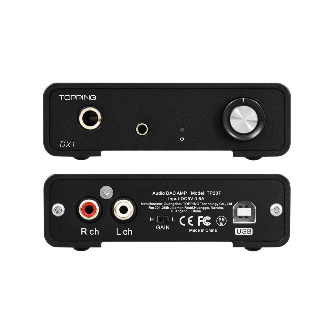 TOPPING DX1 HiRes Audio DAC&Headphone Amplifier Newest AK4493S 0.0002% ...