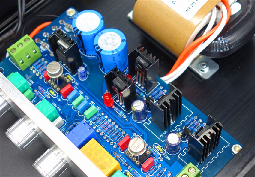 M-003 FI Preamplifier Finished Product OPA2604 LME49720 Class A Power ...