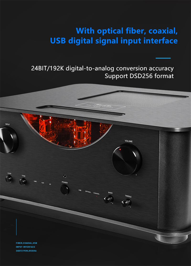 SY-12 Shengya A-25CS Tube and Transistor Combined Hybrid Amplifier HIFI ...