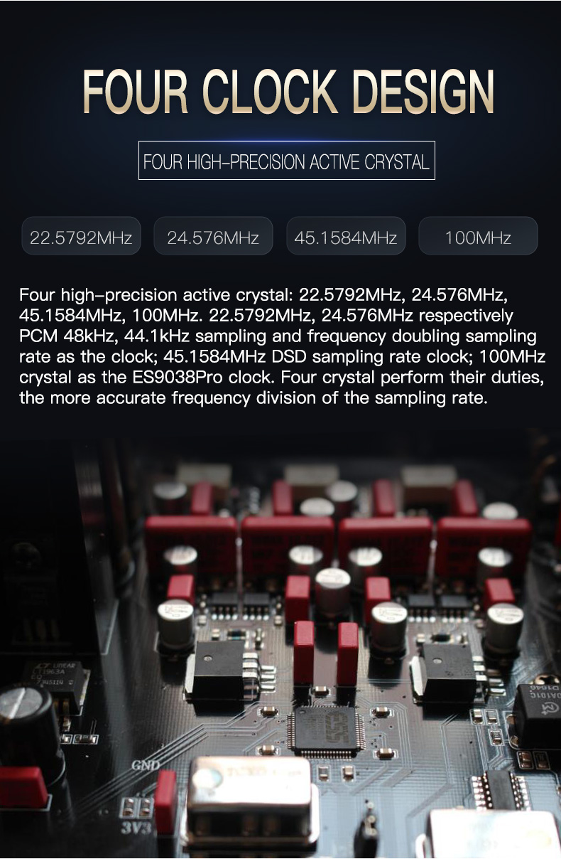 XRK(Shinrico) SHD20 HIFI digital audio player ES9038Pro DAC supports ...